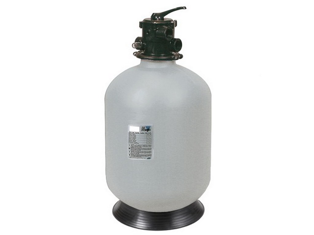 Filtre à sable MAGIC MT610 14m3/h avec socle et vanne 1 ...