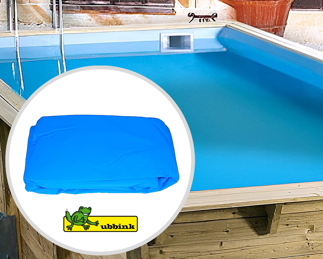 Liner pour piscine hors-sol Ubbink rectangulaire 500 x 1100 x H140cm 75 ...