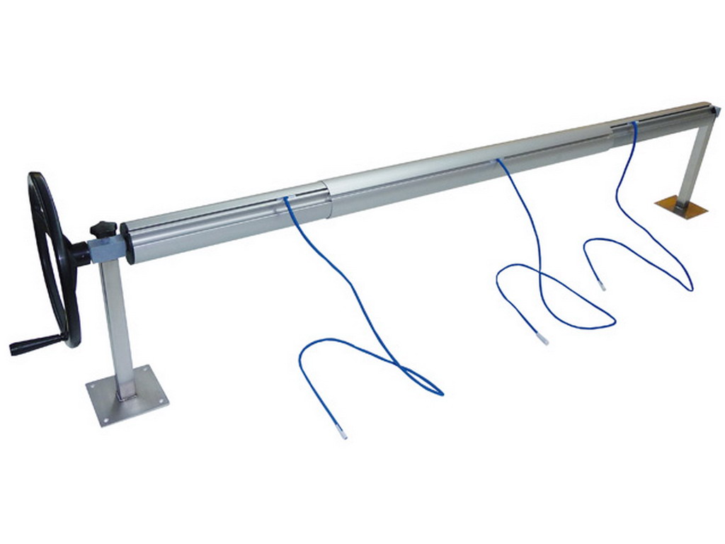 Enrouleur couverture WALU SUMMER ECLIPSE EVOLUTION MURAL piscine 4 à 5m ...