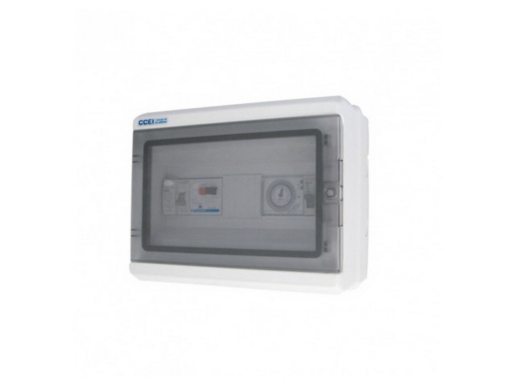 Coffret PANORAMA PA 305 filtration 1cv + projecteur 50w piscine CCEI | AquaPiscine.com