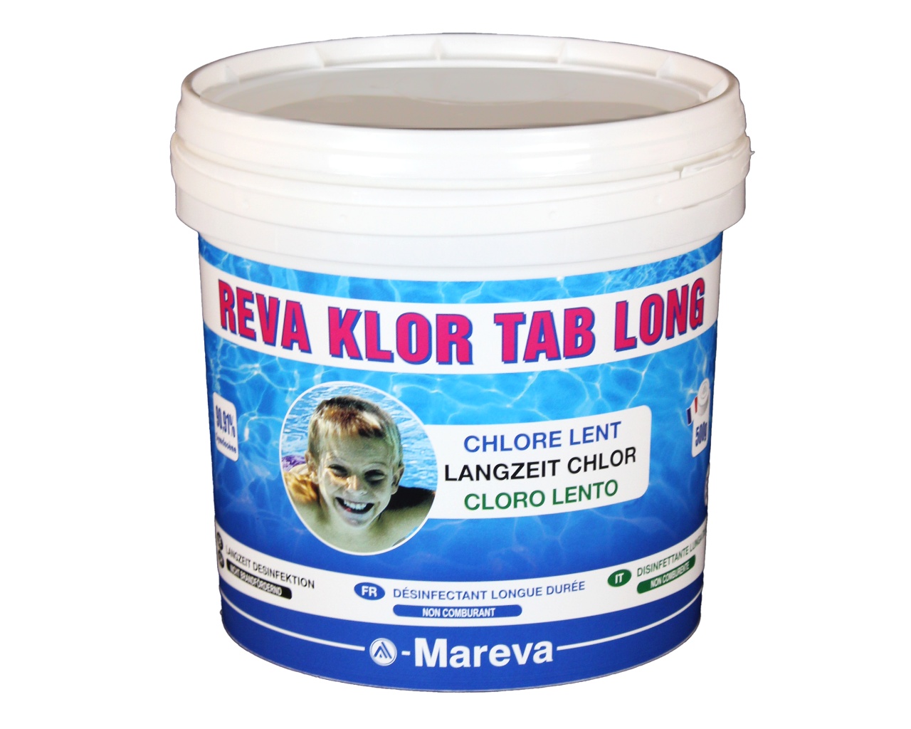 Traitement Mareva REVA KLOR TAB LONG galets 500g 5kg
